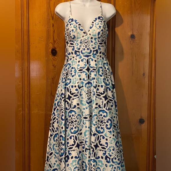 Betsy & Adam | Dresses | Betsy Adams Floor Length Prom Dress With ...